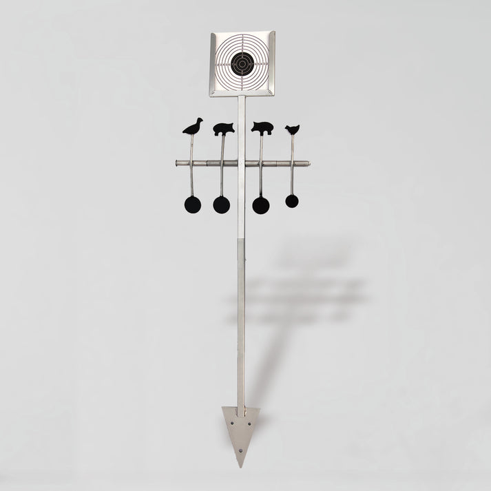Assembly Spinning Metal with Paper Shooting Targets Field Target – FOYOTO